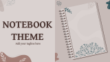 Free Notebook Theme for Google Slides and PowerPoint