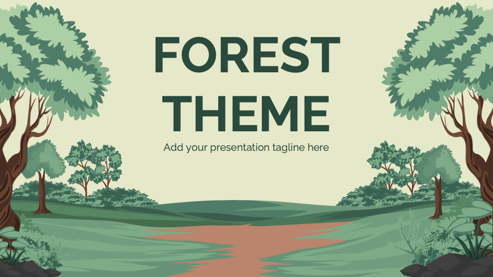 Free Forest Theme for Google Slides and PowerPoint