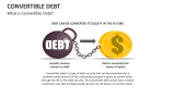 Convertible Debt PowerPoint and Google Slides Template - PPT Slides