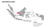 Indonesia Map for Google Slides and PowerPoint - PPT Slides
