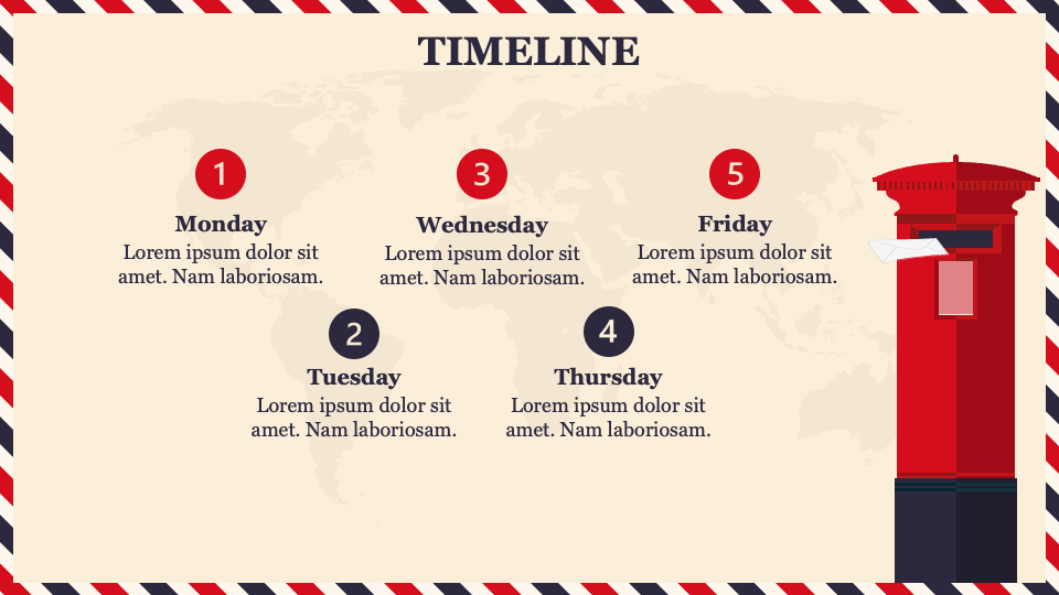 Free Postcard Theme for Google Slides and PowerPoint