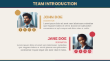 Free Team Introduction Template for Google Slides and PowerPoint