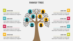 Family Tree Template for PowerPoint and Google Slides - PPT Slides