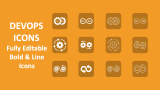 DevOps Icons for Google Slides and PowerPoint