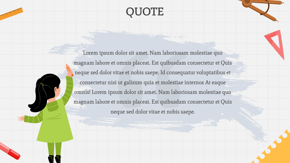 Free School Assignments Presentation Theme for Google Slides and PowerPoint