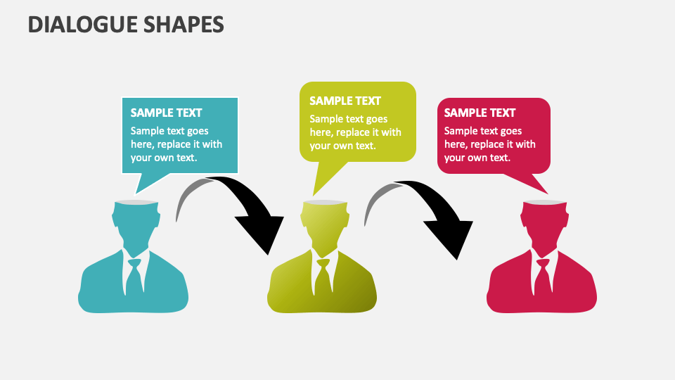 Dialogue Shapes Template for PowerPoint and Google Slides - PPT Slides