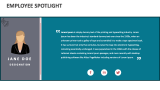 Employee Spotlight Template for PowerPoint and Google Slides - PPT Slides