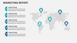 Marketing Report Template for PowerPoint and Google Slides - PPT Slides