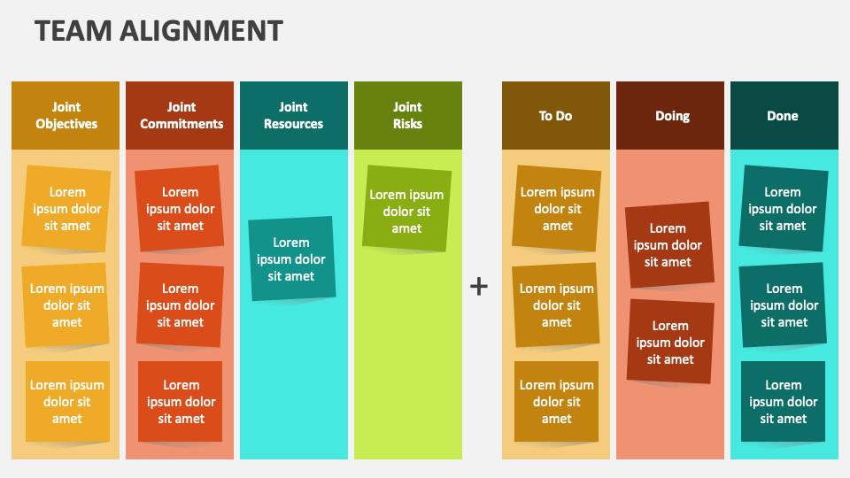 Team Alignment Template for PowerPoint and Google Slides - PPT Slides Team Alignment Template for PowerPoint and Google Slides - PPT Slides
