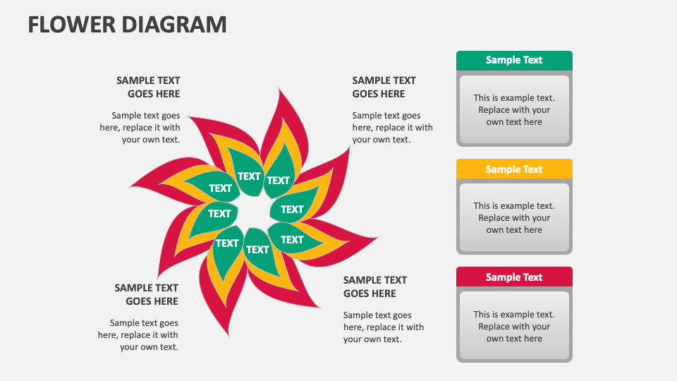 Flower Diagram Template for PowerPoint and Google Slides - PPT Slides