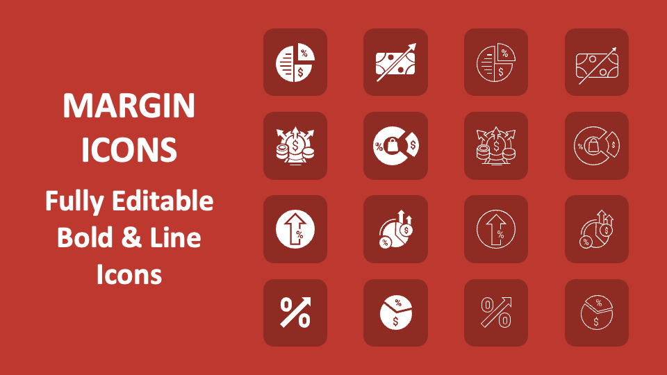 Margin Icons for Google Slides and PowerPoint