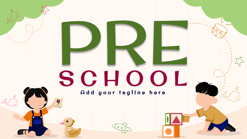 Free - Preschool Template for Google Slides and PowerPoint - PPT Slides