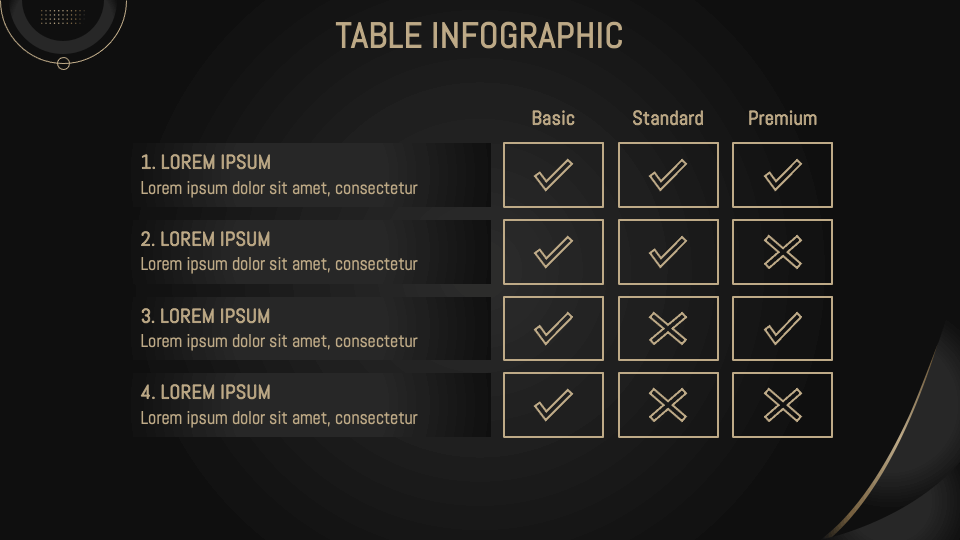 Modern Black Theme for Google Slides and PowerPoint