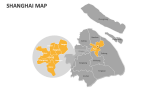 Shanghai Map for Google Slides and PowerPoint - PPT Slides