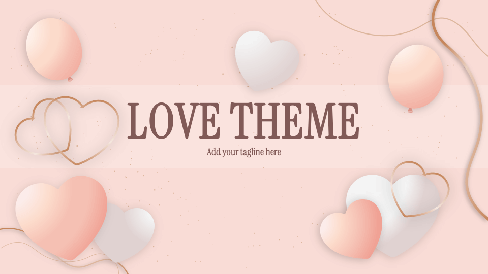 Love Presentation Theme for PowerPoint and Google Slides - PPT Slides