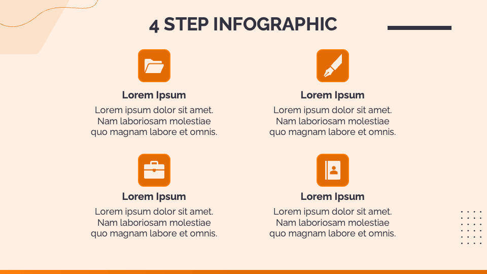 Minimal Orange Presentation for Google Slides and PowerPoint