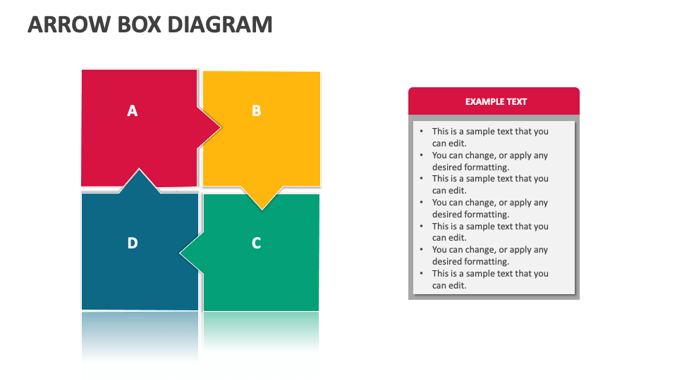 Arrow Box Diagram Template for PowerPoint and Google Slides - PPT Slides