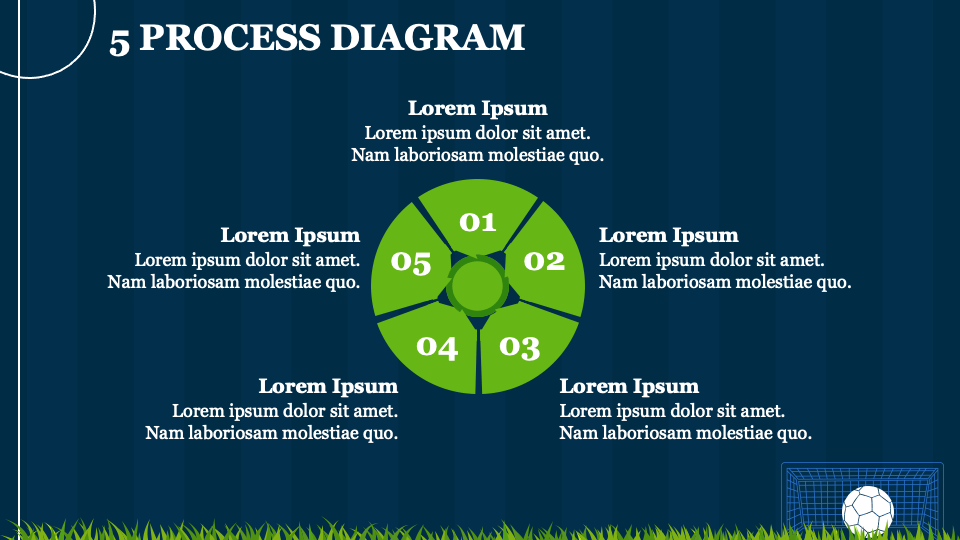 Free Soccer Field Presentation Theme for Google Slides and PowerPoint