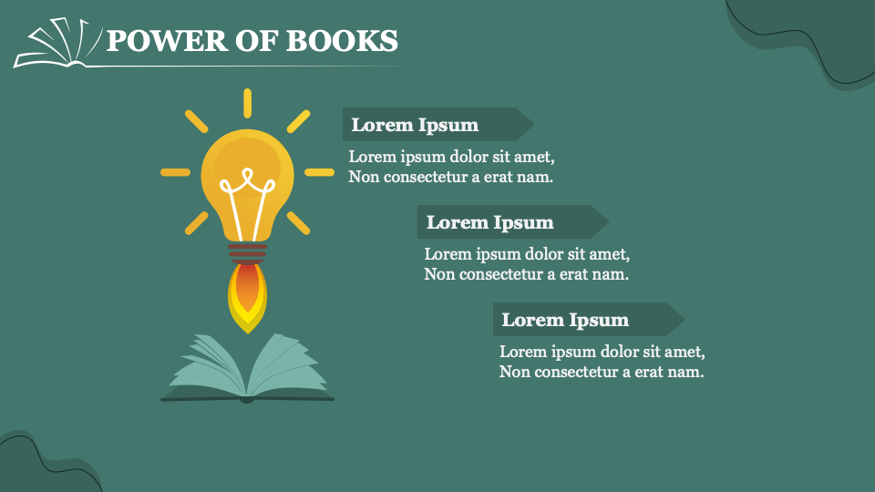 Books Presentation Theme for PowerPoint and Google Slides - PPT Slides