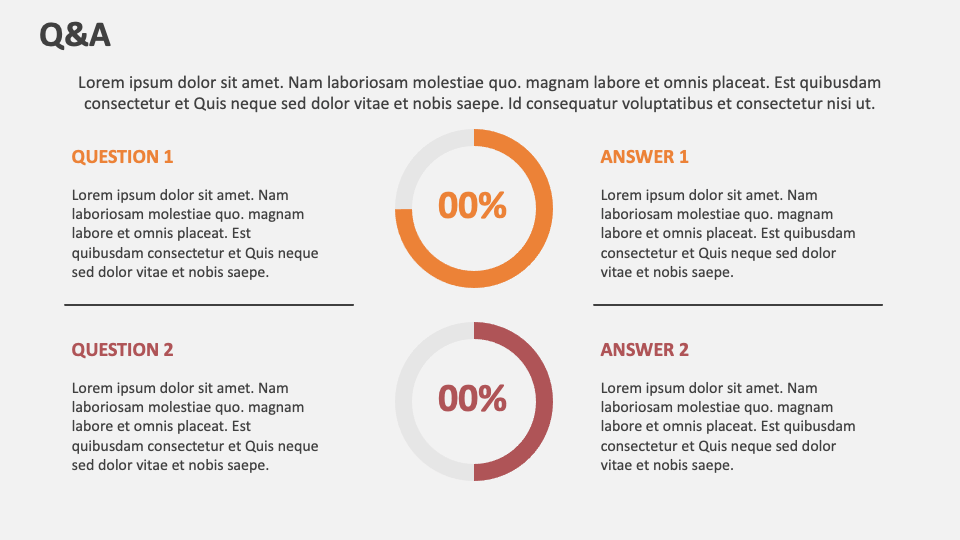 Q&A Slides for Google Slides and PowerPoint - PPT Slides