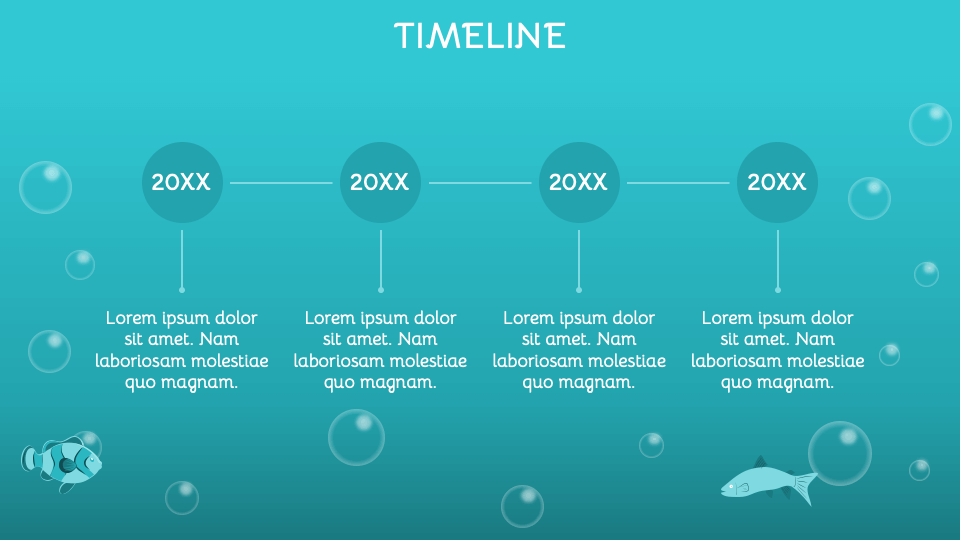 Fish Presentation Theme for PowerPoint and Google Slides - PPT Slides