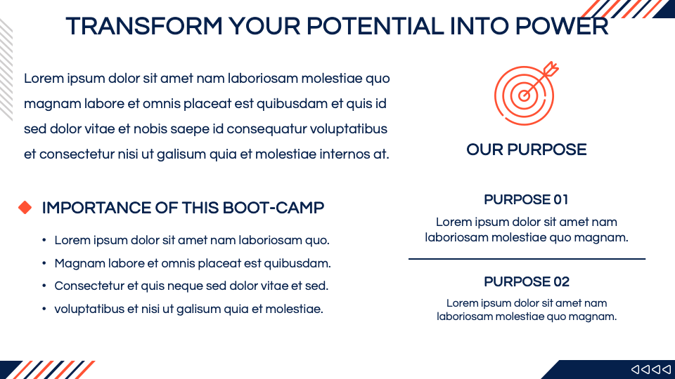 Business Boot Camp Template for Google Slides and PowerPoint - PPT Slides