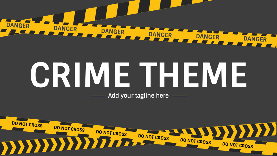 Free Crime Theme for Google Slides and PowerPoint