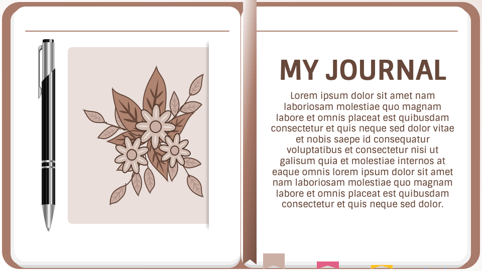 Free Journal Presentation Theme for Google Slides and PowerPoint