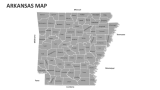 Arkansas Map for Google Slides and PowerPoint - PPT Slides