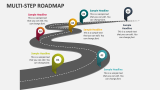 Multi-Step Roadmap PowerPoint and Google Slides Template - PPT Slides