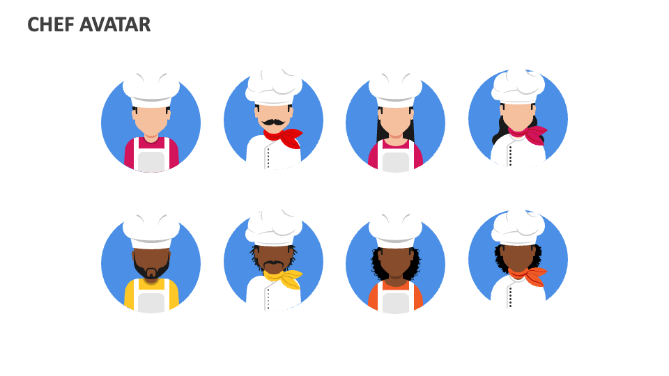 Chef Avatar for Google Slides and PowerPoint