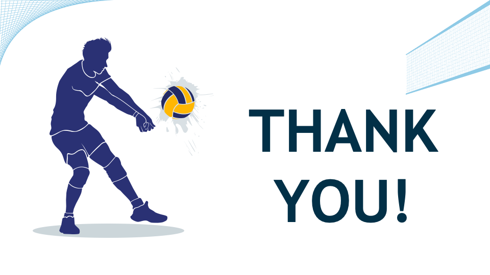 Free Volleyball Presentation Theme for Google Slides and PowerPoint