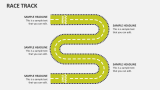 Race Track PowerPoint and Google Slides Template - PPT Slides