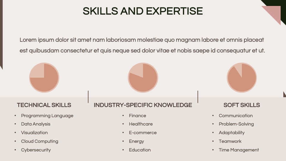 Professional Personal Introduction Template for Google Slides and ...