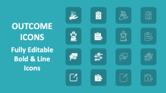 Outcome Icons for Google Slides and PowerPoint