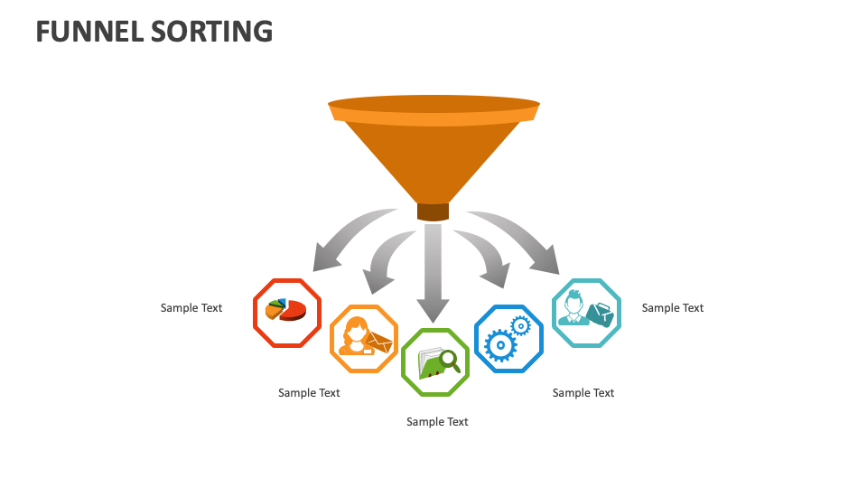 Funnel Sorting Template for PowerPoint and Google Slides - PPT Slides