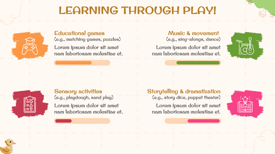 Free - Preschool Template for Google Slides and PowerPoint - PPT Slides