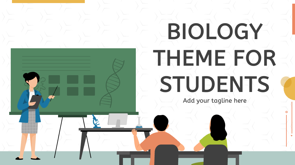 Free Biology Theme for Students Presentation for Google Slides and ...