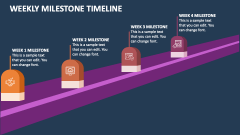 Weekly Milestone Timeline PowerPoint and Google Slides Template - PPT ...