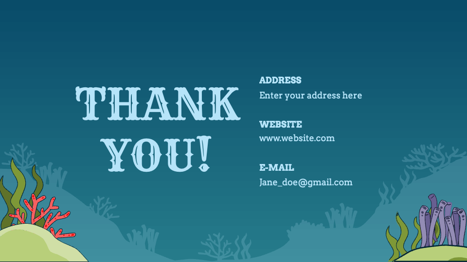 Free Ocean Theme for Google Slides and PowerPoint