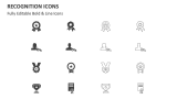 Recognition Icons for Google Slides and PowerPoint
