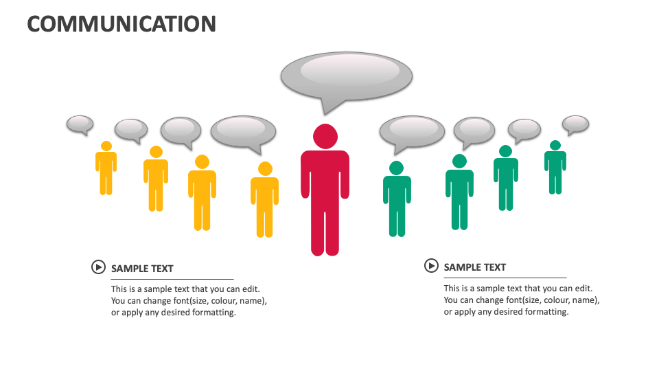 Communication Template for PowerPoint and Google Slides - PPT Slides