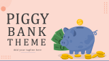 Free Piggy Bank Theme for Google Slides and PowerPoint
