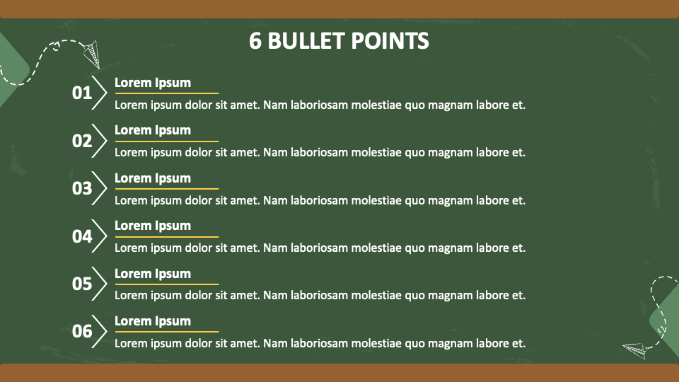Free Chalkboard Theme for Google Slides and PowerPoint