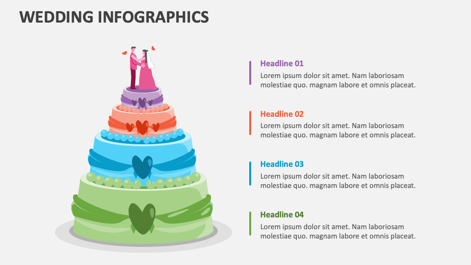 Wedding Infographics for Google Slides and PowerPoint - PPT Slides