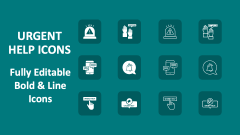 Urgent Help Icons for Google Slides and PowerPoint