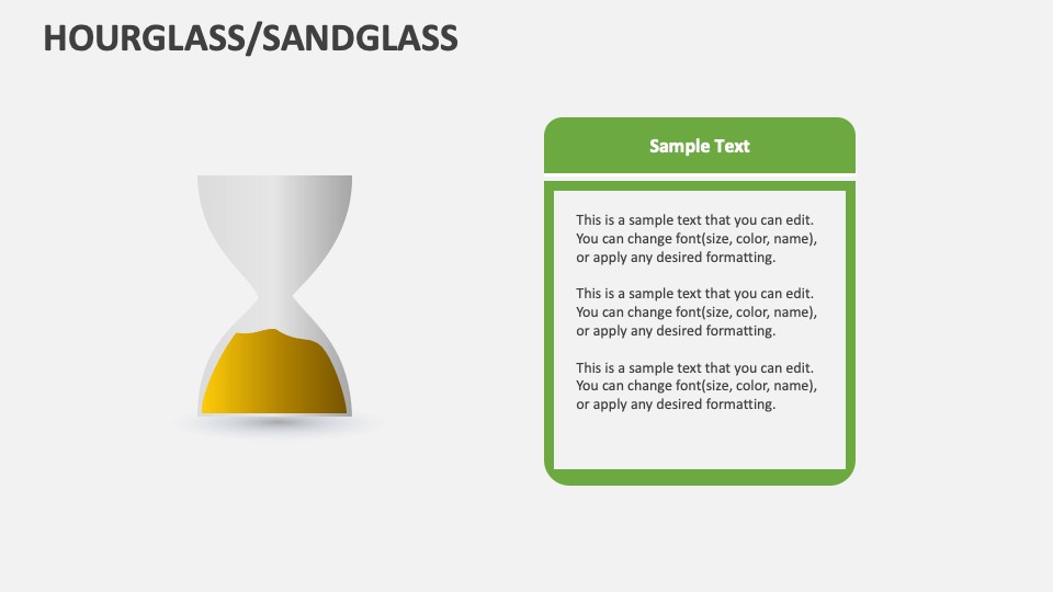 Hourglass/Sandglass Template for PowerPoint and Google Slides - PPT Slides