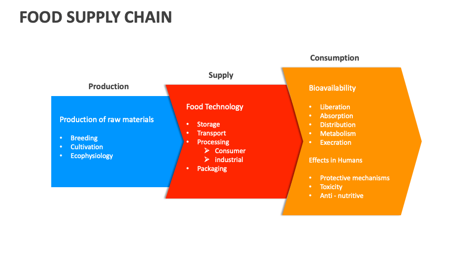Food Supply Chain Template for PowerPoint and Google Slides - PPT Slides