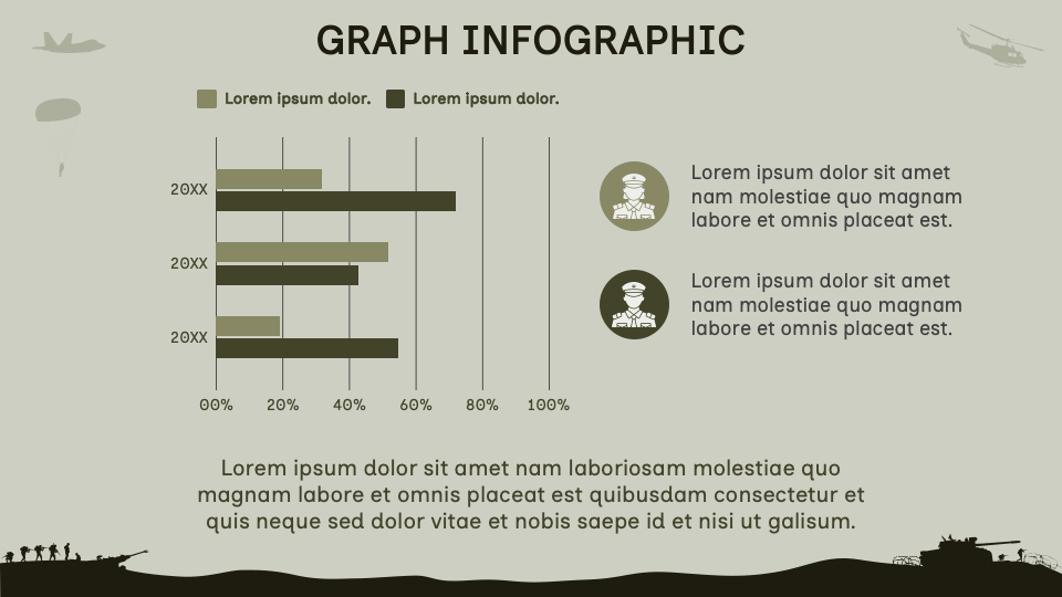 Free War Presentation Theme for Google Slides and PowerPoint