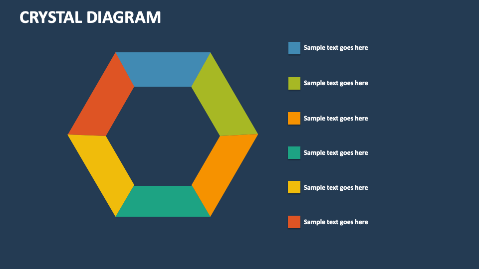 Crystal Diagram for PowerPoint and Google Slides - PPT Slides